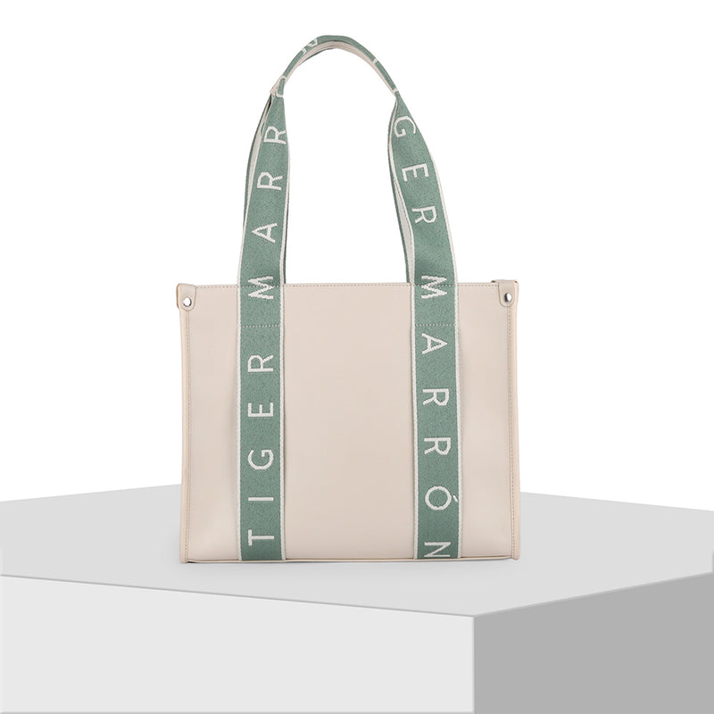 Buy Sage Tiger Youth- Vegan Leather Tote Bag Online in India